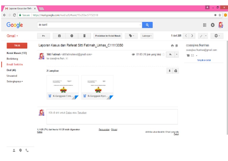 Screenshoot Email | PDF