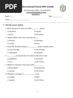 Class 4 EVS Living Together Worksheet | PDF | Home & Garden