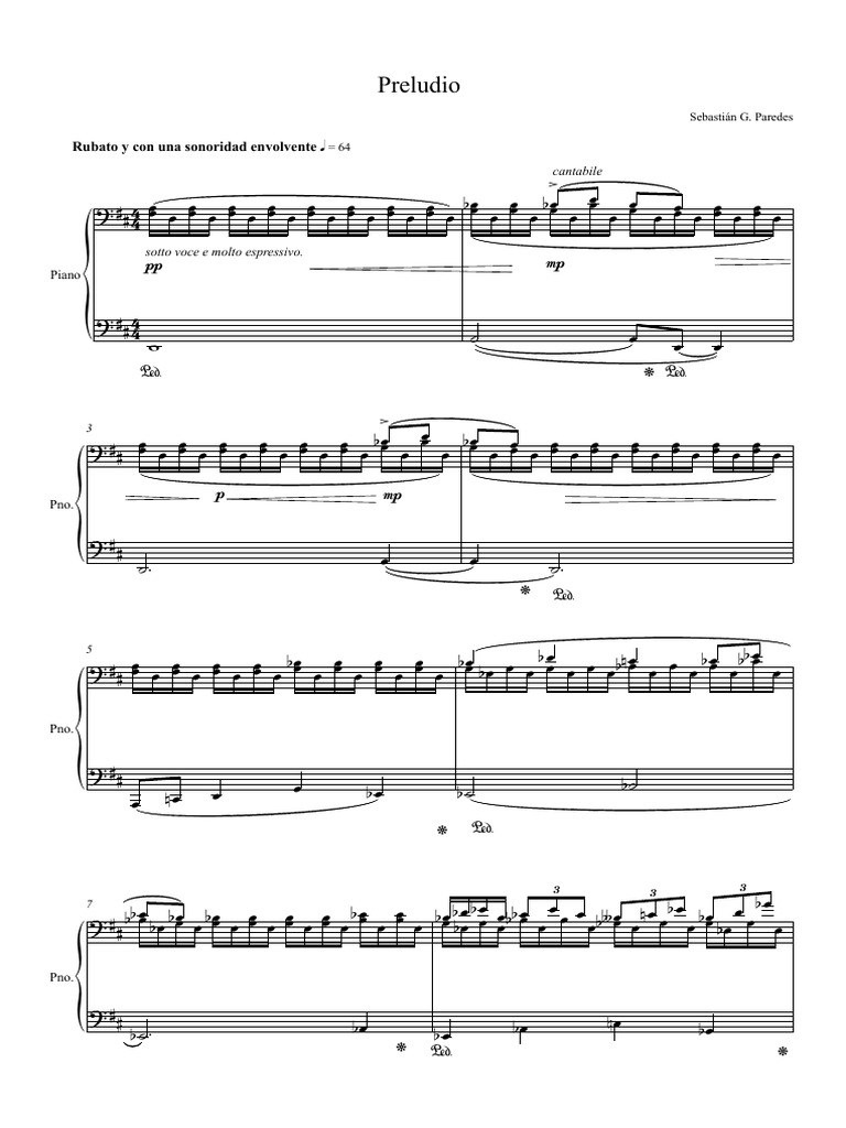 Preludio - Partitura Completa | PDF | Classicisme | Musique classique