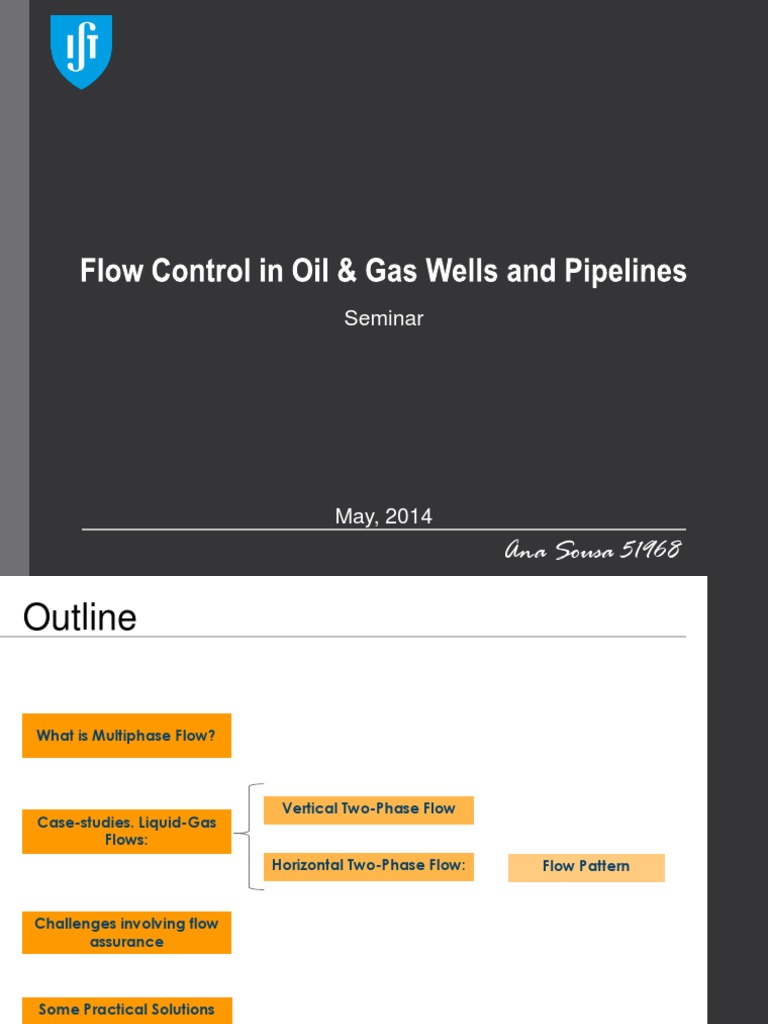 Flow Control in Oil & Gas Wells and Pipelines | PDF | Fluid Dynamics ...