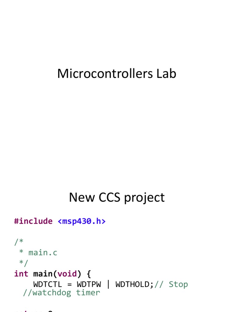 Microcontrollers Lab | Download Free PDF | Analog To Digital Converter | Electronic Circuits