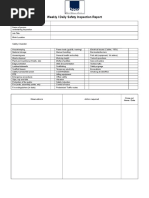 Diesel Generator Inspection Checklist | PDF | Technology & Engineering