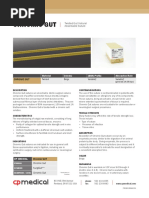 Suture Chart Ethicon | PDF | Surgical Suture | Chemical Substances