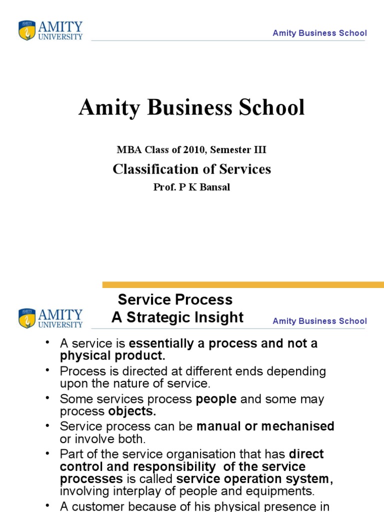Classification of Services | PDF | Business | Information