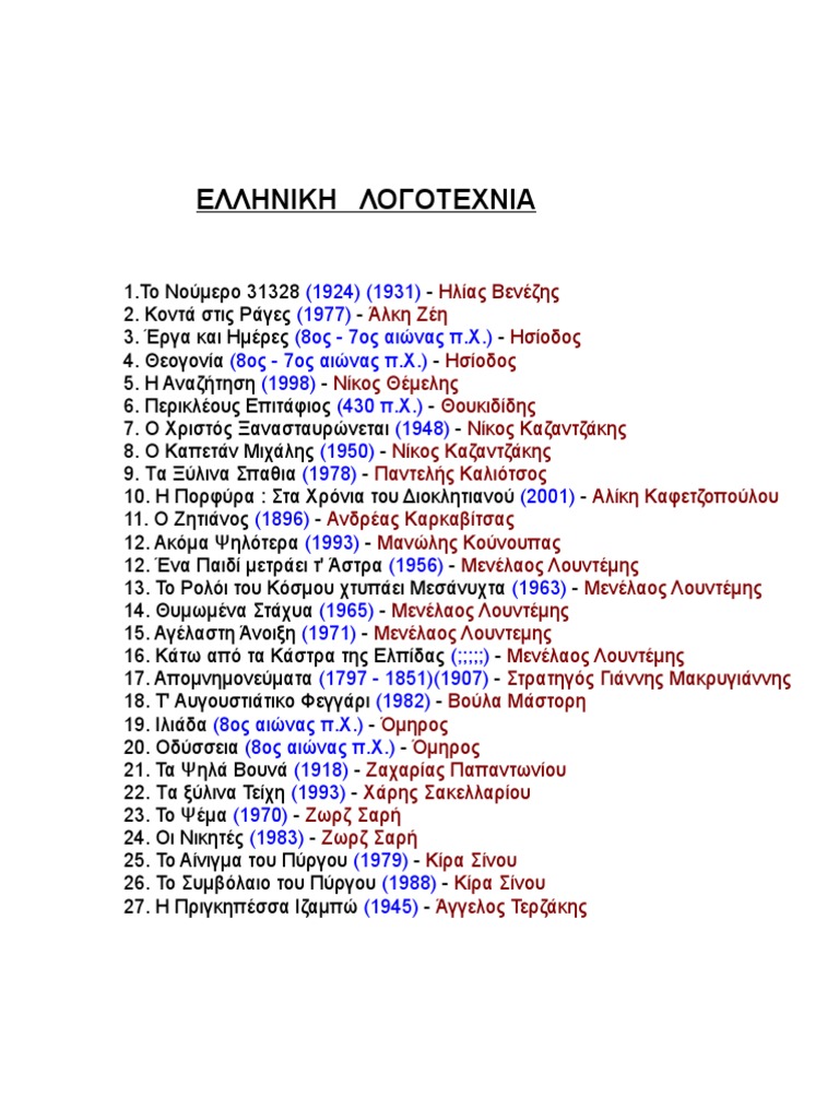ΒΙΒΛΙΑ ΠΟΥ ΕΧΩ | PDF