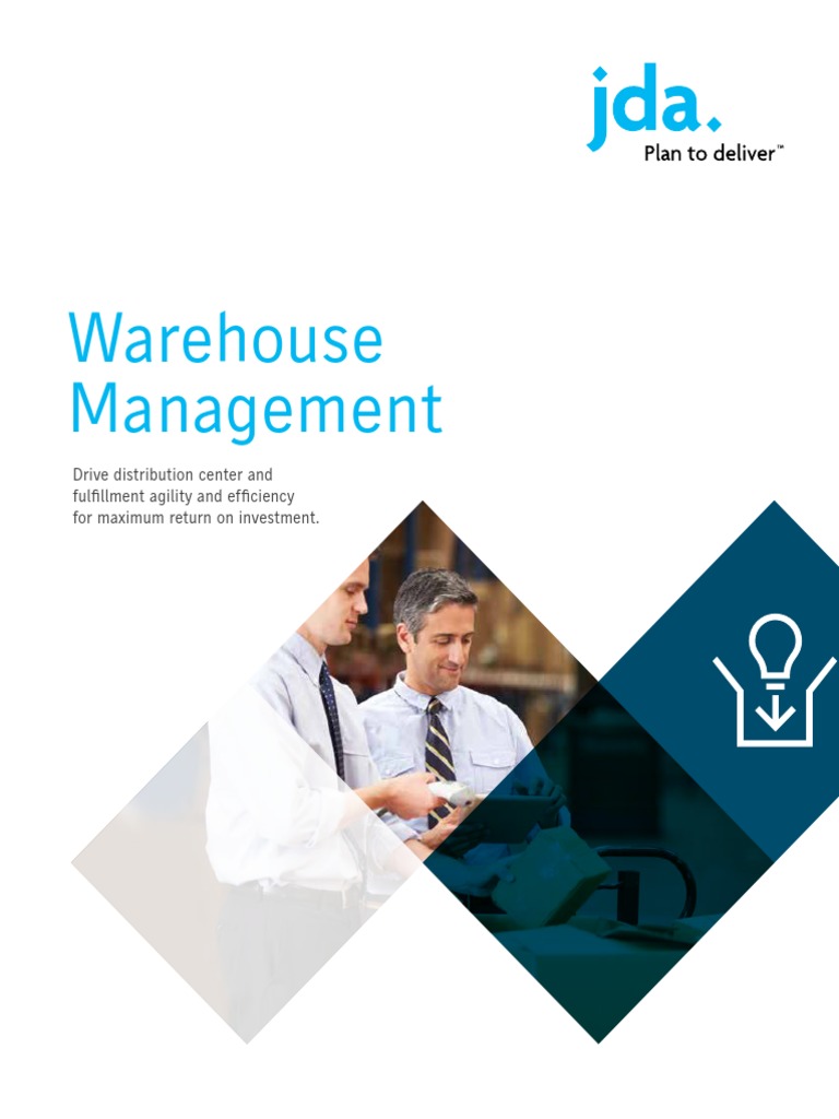 JDA Warehouse Management Brochure | PDF | Inventory | Warehouse