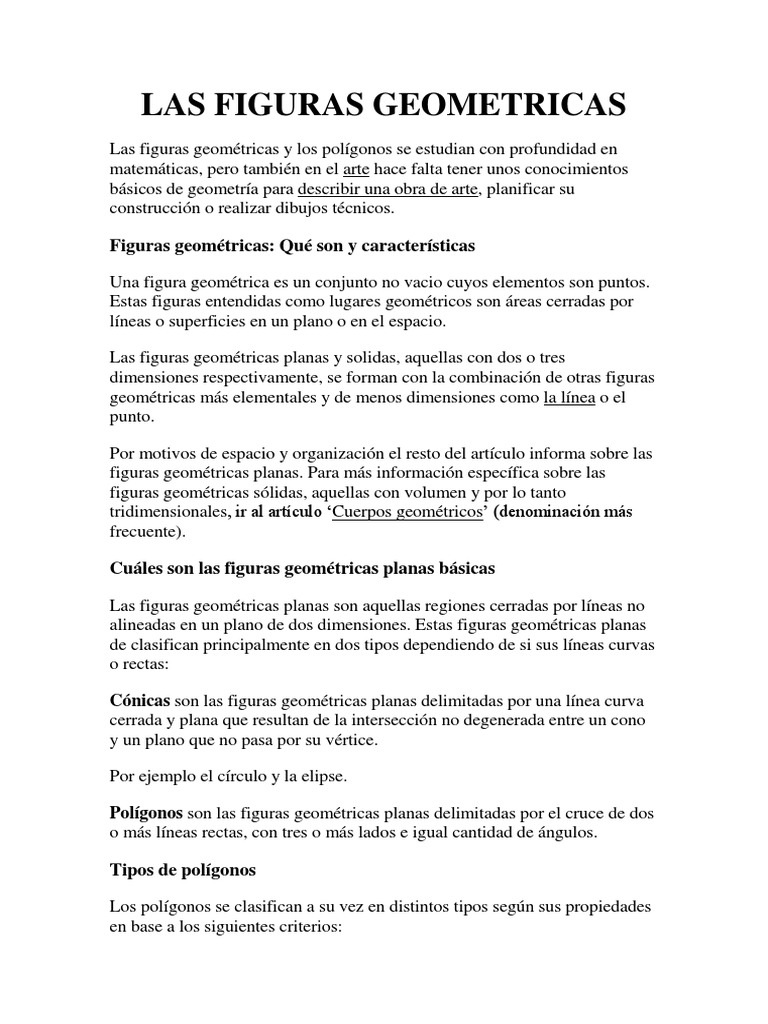 Las Figuras Geometricas