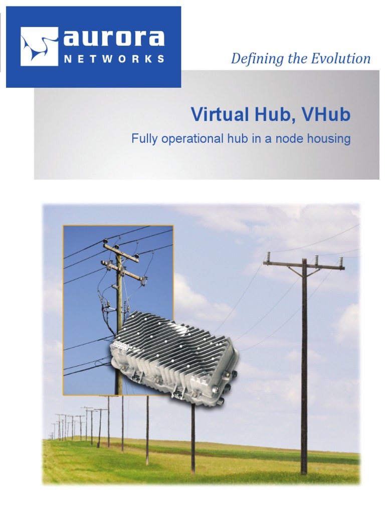 VHub Brochure | Download Free PDF | Wavelength Division Multiplexing | Fiber Optic Communication