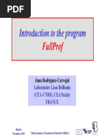 Rietveldrefinementusing Full Prof | PDF | Software | Computer Science