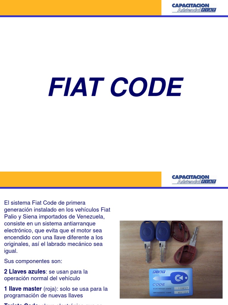FIAT-CODE D | PDF | Acelerador | Electrónica