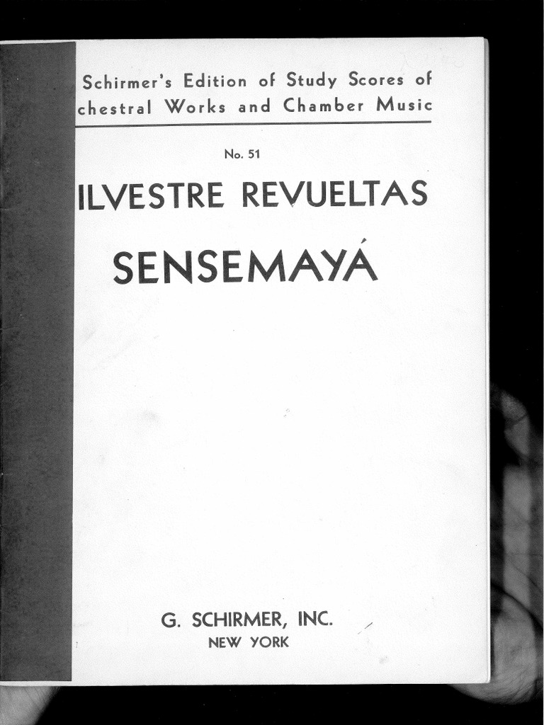 S. Revueltas, Sensemayá (Para Orquesta) | PDF