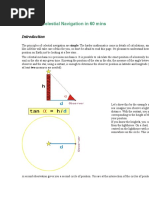 Celestial Navigation Formulas & Calculations | PDF | Navigation | Azimuth