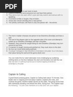 Pass The Message (Drawing Picture Relay Game) | PDF