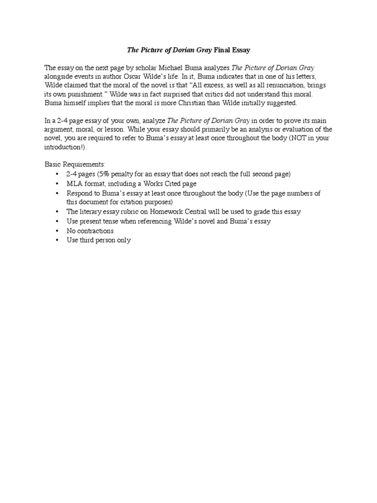 The Picture of Dorian Gray PDF | PDF | Oscar Wilde | The Picture Of ...