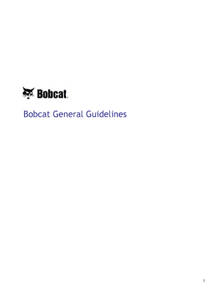Bobcat Documentation Translation Guide | PDF | Portable Document Format ...