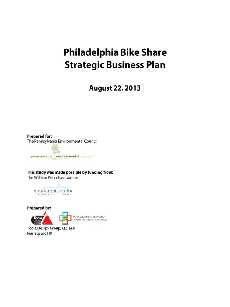 Complete Business Plan | PDF | Cycling Infrastructure | Public Transport