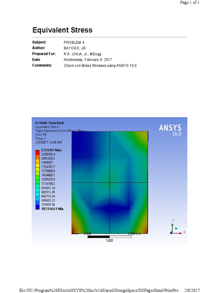 Ansys Result | PDF