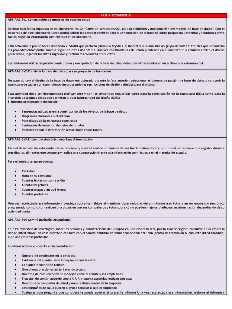 Fase 4 | PDF | Php | Bases de datos