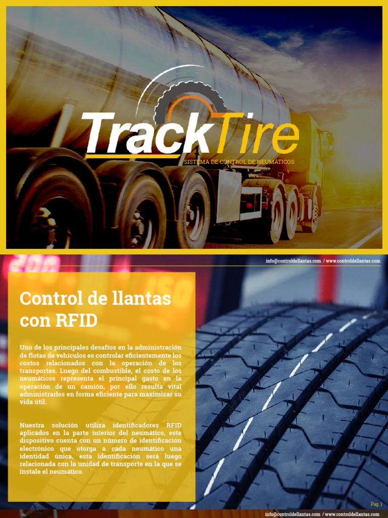 Control Eficiente de Neumáticos con RFID | PDF | Neumático ...
