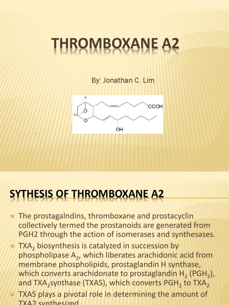 Thromboxane-A2 | Platelet | Prostaglandin
