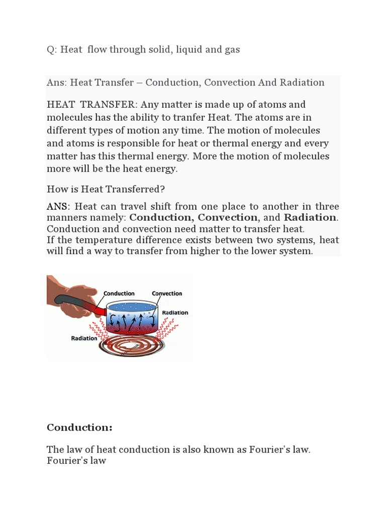 Heat Conduction | PDF | Thermal Conduction | Heat Transfer