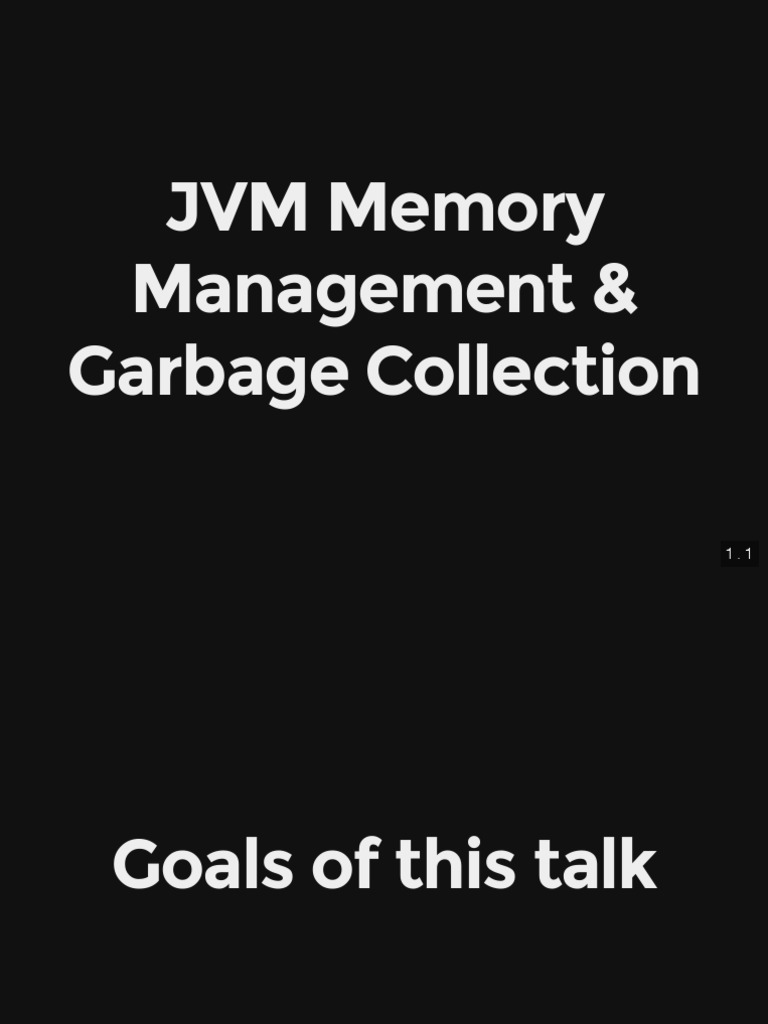 JVM Memory GC | PDF | Central Processing Unit | Software Engineering