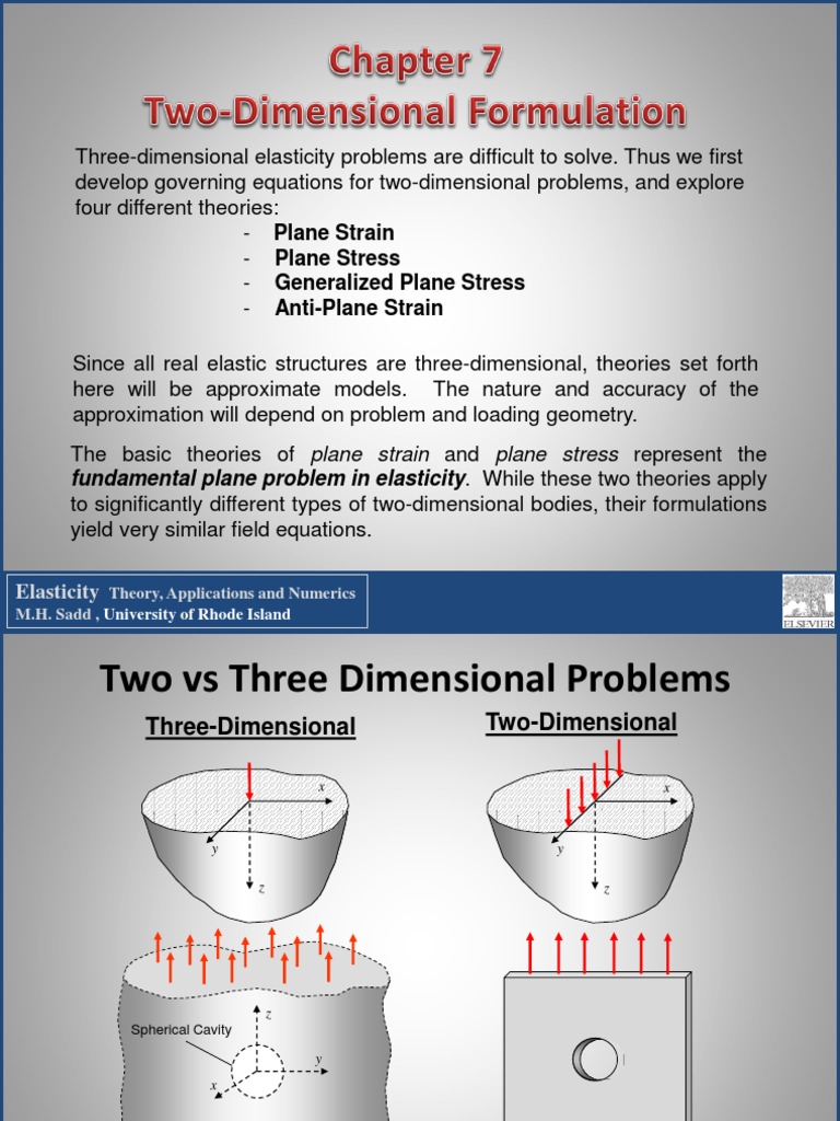 Chapter 7 Two Dimensional Formulation Télécharger Gratuitement Pdf