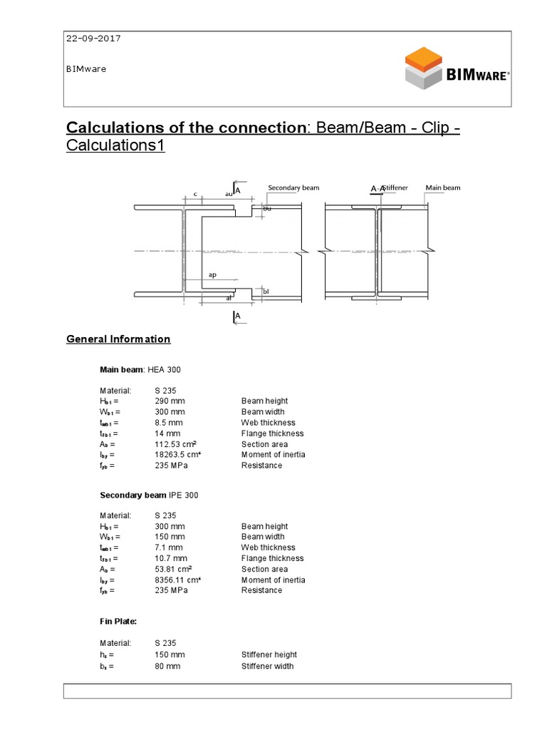 Ligacao HEA300-IPE300 | Beam (Structure) | Bending