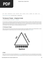 Exposure Triangle Cheat Sheet | PDF | Shutter Speed | Exposure ...