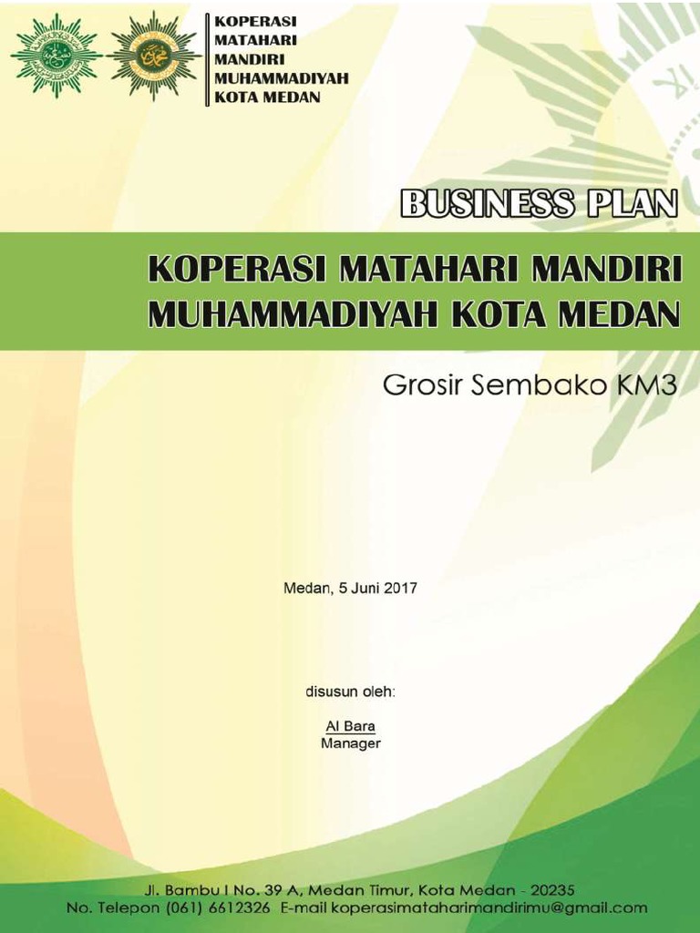 Bisnis Proposal KOPERASI | PDF