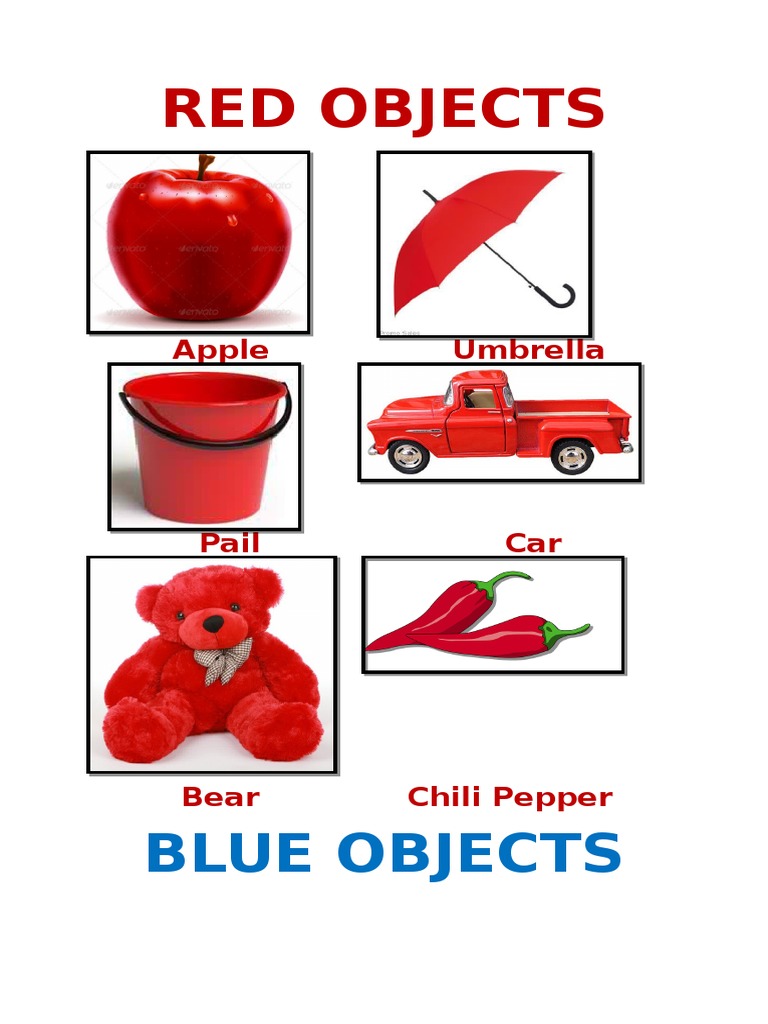 Red Objects | PDF