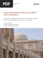 PMP Full Exam | PDF | Project Management | Production And Manufacturing