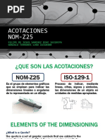 Acotación - Iso 129-1973 | PDF | Dibujo | Diámetro