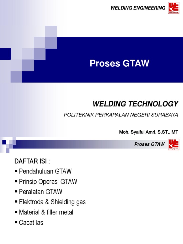 Proses GTAW | PDF