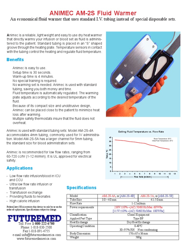 Animec | PDF | Intravenous Therapy | Heat Exchanger