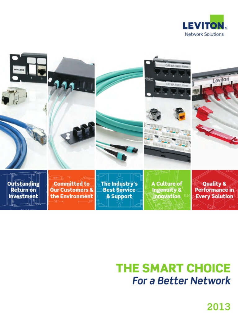 Catalogo de Leviton | PDF | Data Center | Cable Television