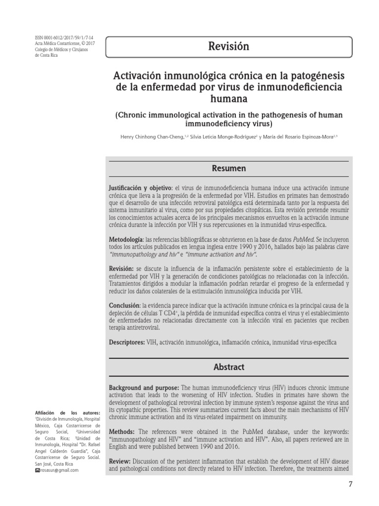Vih Respuesta Inmune | PDF | Sistema inmune | VIH