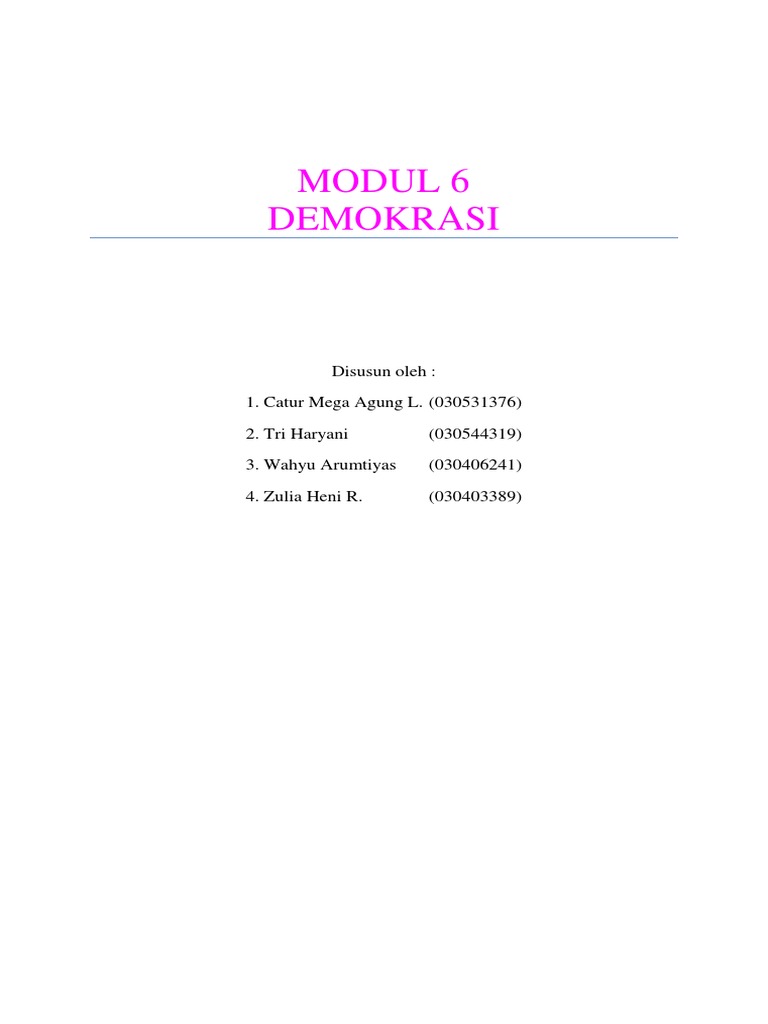 Modul6 PKN | PDF