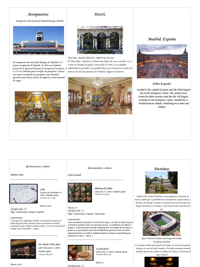 Spanish Brochure | PDF