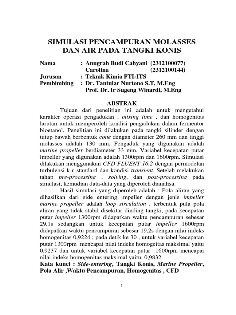 Abstrak SKRIPSI Proposal | PDF