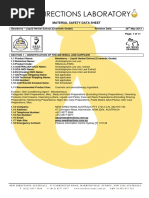 MSDS Harpic | PDF | Workplace | Working Conditions