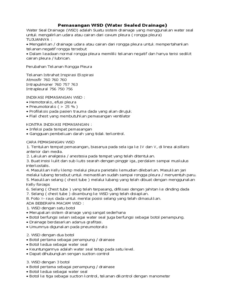 Pemasangan Wsd Pdf