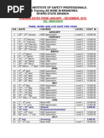 Emcare 2024 Course Fees and Schedule | PDF | First Aid | Safety
