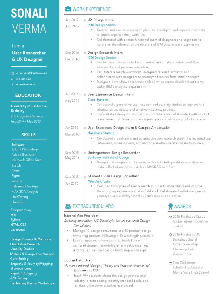 Sonali Verma Resume PDF | PDF | Usability | Computing