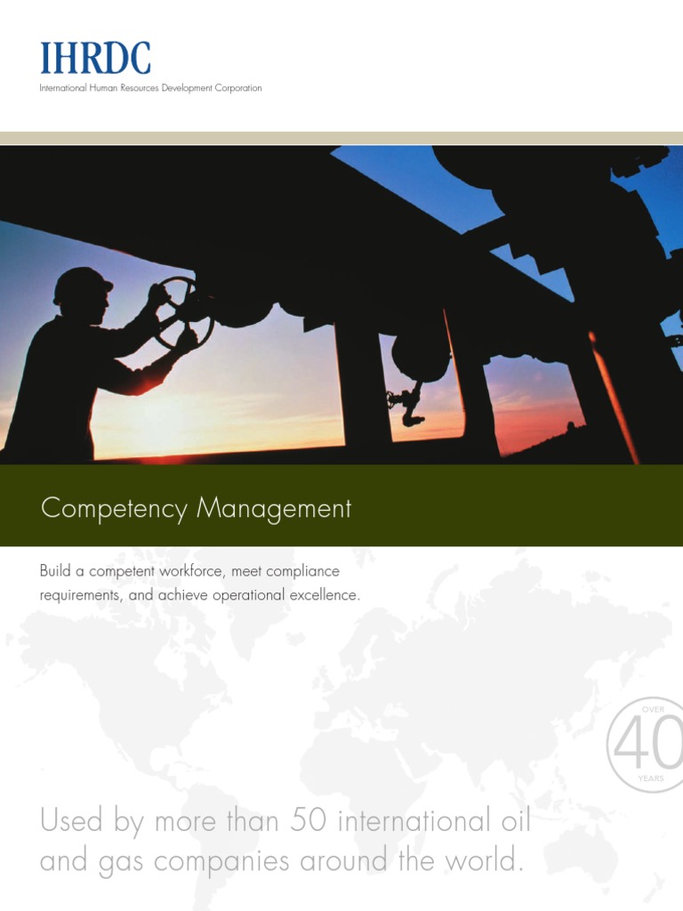 IHRDC Competency Management Brochure | PDF | Competence (Human ...