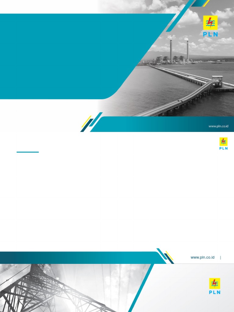 Template Presentasi PT PLN (Persero) 2017 | PDF