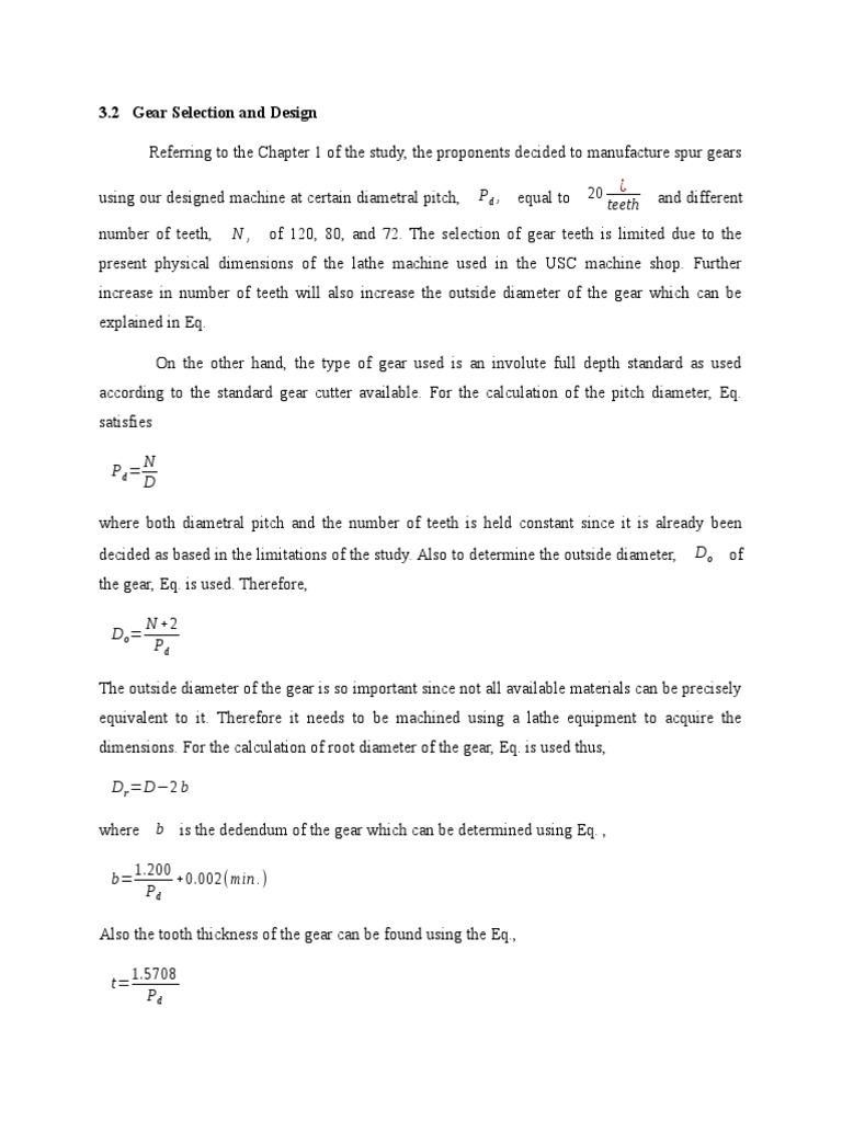 Spur Gear Selection and Design Guide | PDF | Gear | Mechanical Engineering