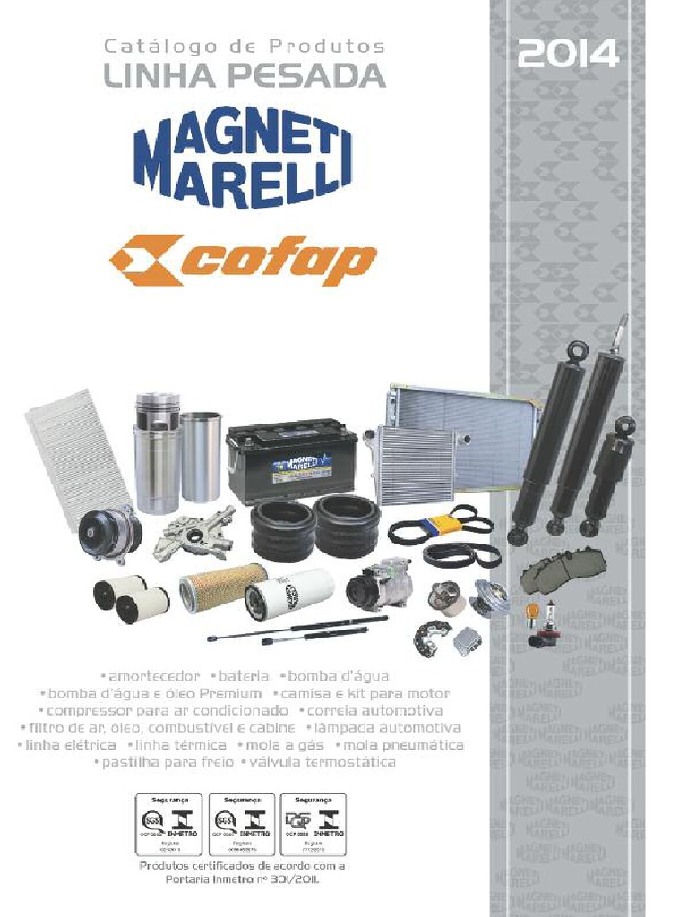 AMORTECEDORES COFAP.pdf | Motor Vehicle | Automotive Industry