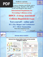 COLREG Consolidated 2018 | PDF | Traffic | Radar