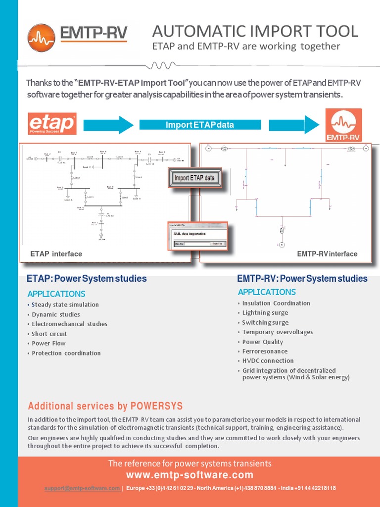 Emtp Etap PDF | PDF